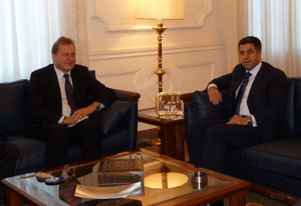 Secretary General Ahmad Masa'deh receives the Danish Ambassador to ...
