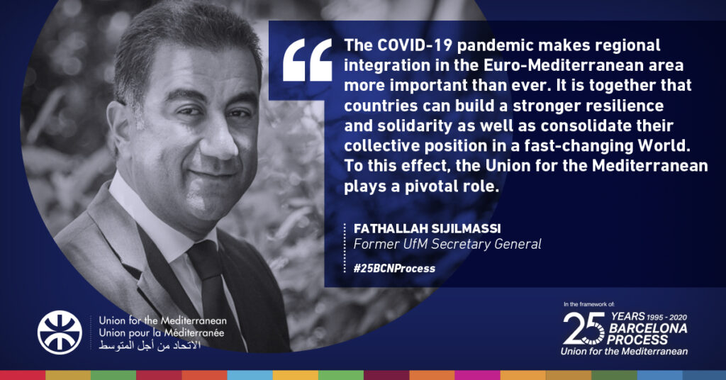 25 Years of the Barcelona Process - Union for the Mediterranean - UfM