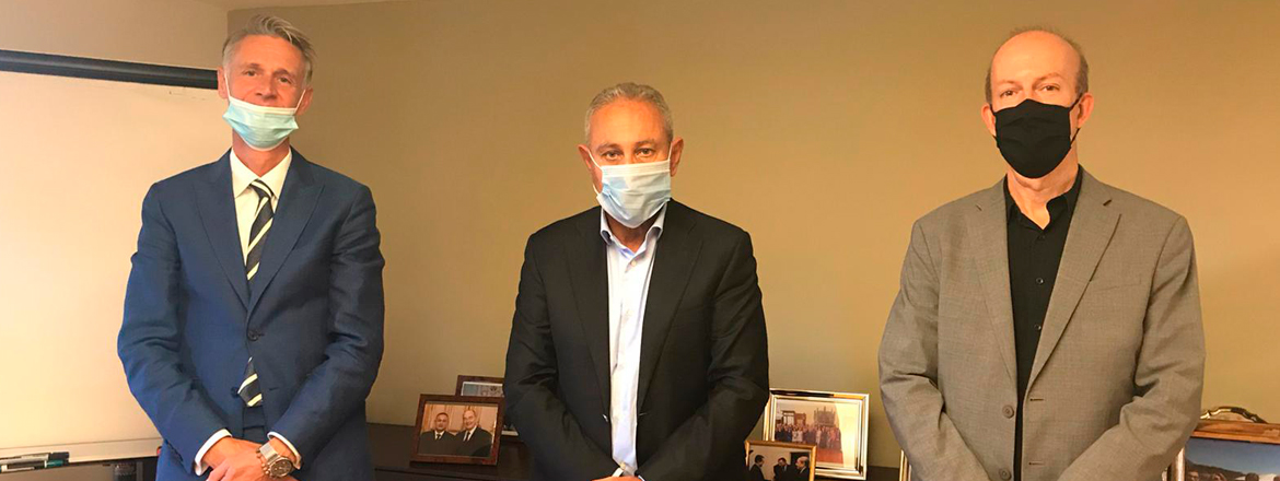 The UfM Secretary General meets the UNESCO delegation to prepare the ...