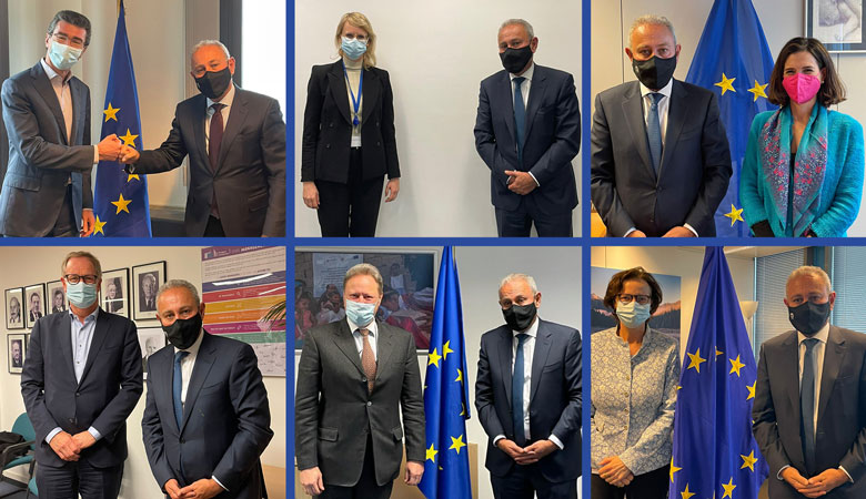 UfM Secretary General holds series of meetings in Brussels with the ...