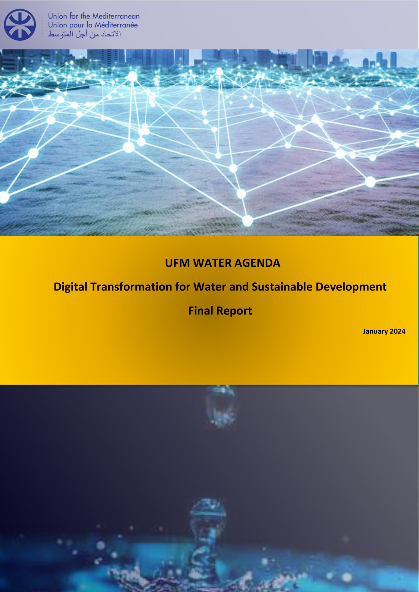 UfM WATER AGENDA Digital Transformation for Water and Sustainable ...