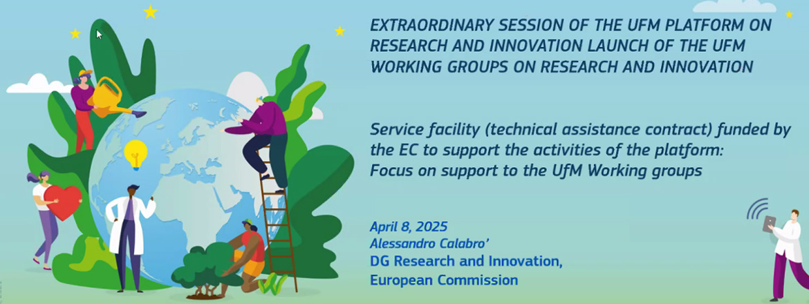 Extraordinary session of the UfM Platform on Research and Innovation ...